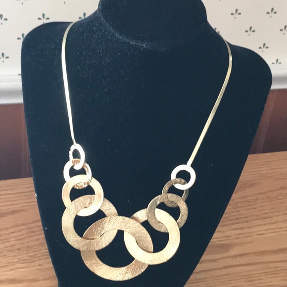 Jewelry | Statement Gold Necklace | Poshmark